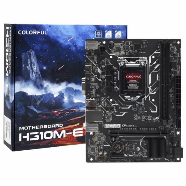 Placa Mãe Colorful H310M-E V20A Socket LGA 1151 / VGA / DDR4 no Paraguai - Visão Vip Informática ...