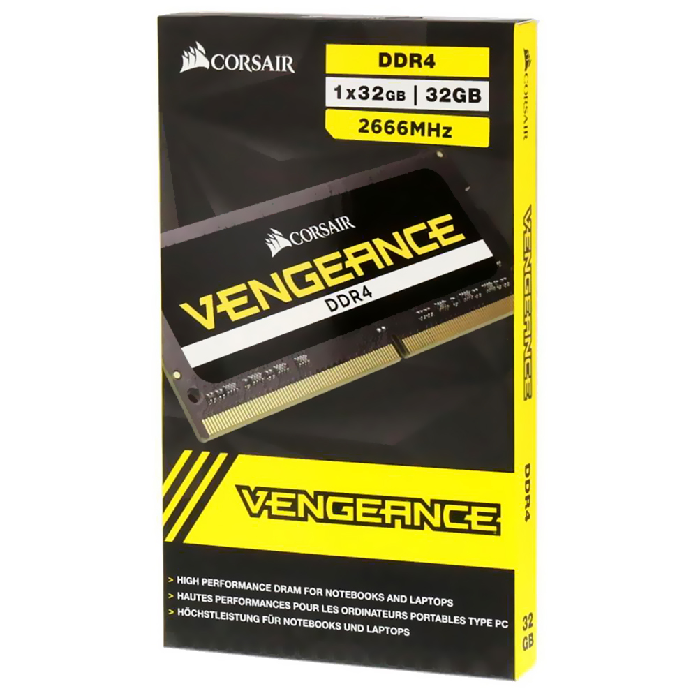 Memória RAM para Notebook Corsair Vengeance DDR4 32GB 2666MHz ... Memória RAM para Notebook Corsair Vengeance DDR4 32GB 2666MHz ...