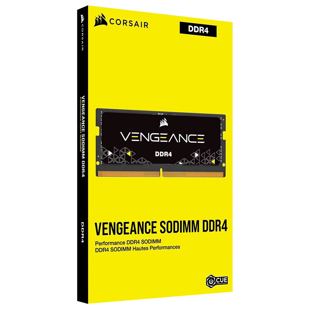 Memória RAM para Notebook Corsair Vengeance SODIMM DDR4 64GB (2x32GB ... Memória RAM para Notebook Corsair Vengeance SODIMM DDR4 64GB (2x32GB ...