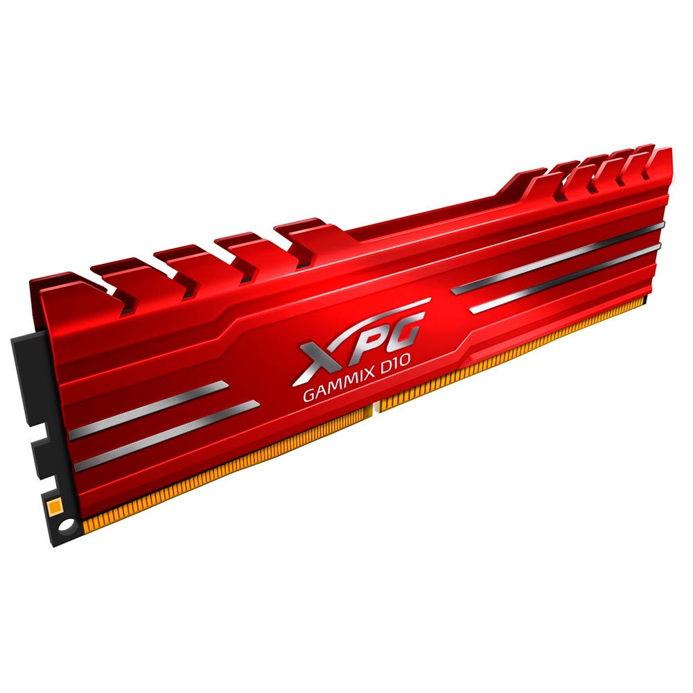 Memória RAM ADATA XPG Gammix D10 DDR4 16GB 3200MHz - Vermelho ...