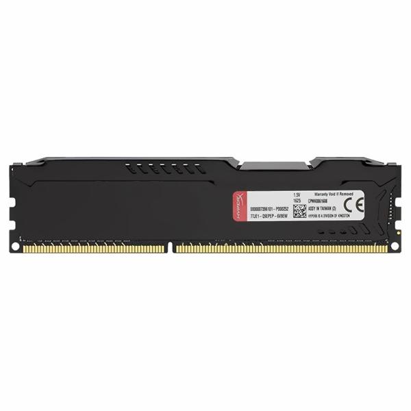 Memória RAM Hyperx Fury DDR3 8GB 1600MHz - Preto no Paraguai - Visão ...