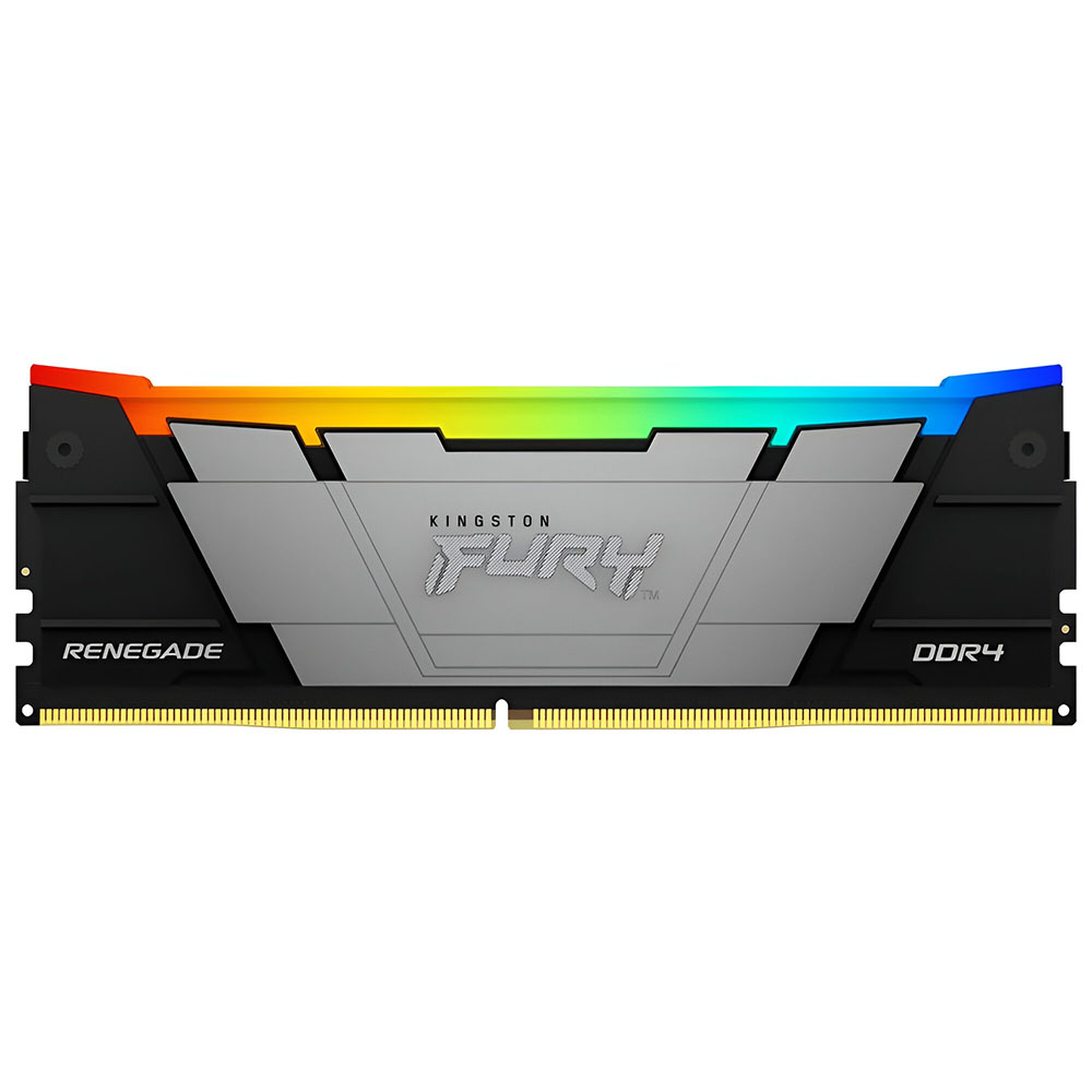 Memória RAM Kingston Fury Renegade DDR4 8GB 3600MHz RGB - Cinza / Preto ... Memória RAM Kingston Fury Renegade DDR4 8GB 3600MHz RGB - Cinza / Preto ...