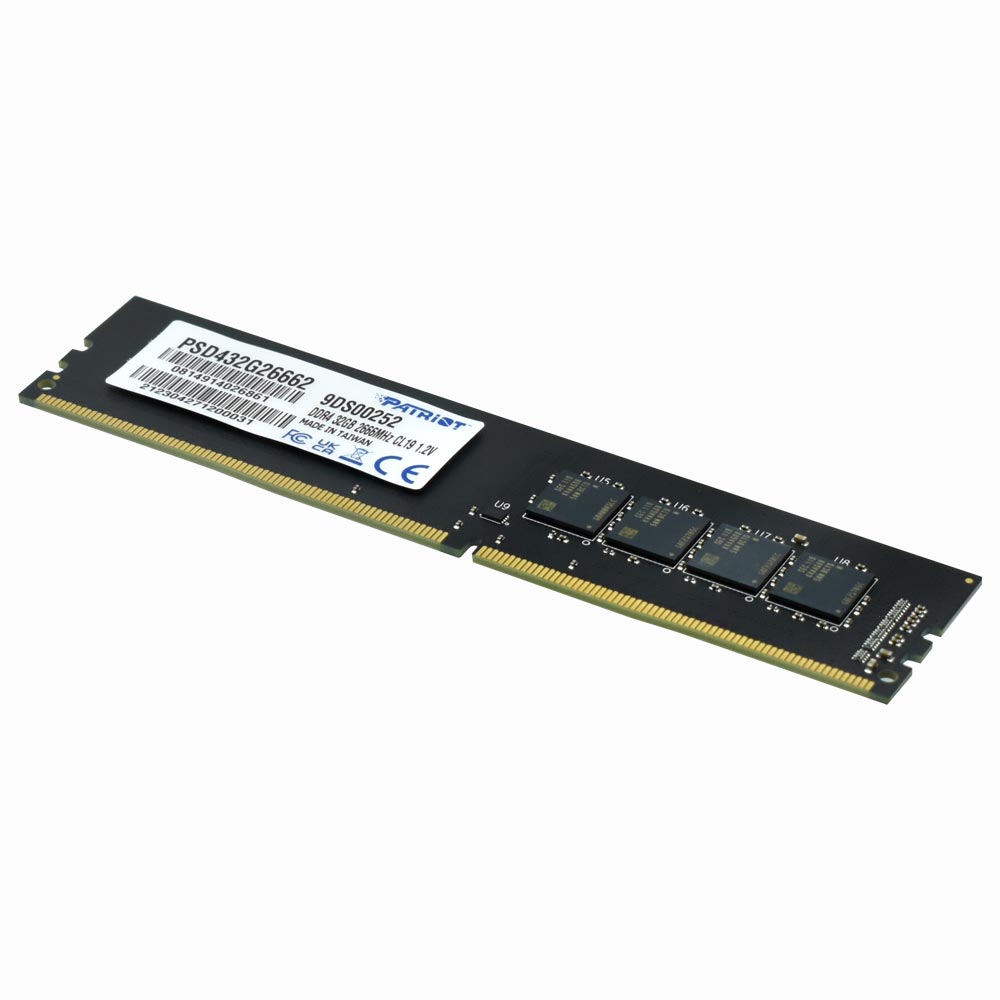 Memória RAM Patriot Signature DDR4 32GB 2666MHz - Preto (PSD432G26662 ...