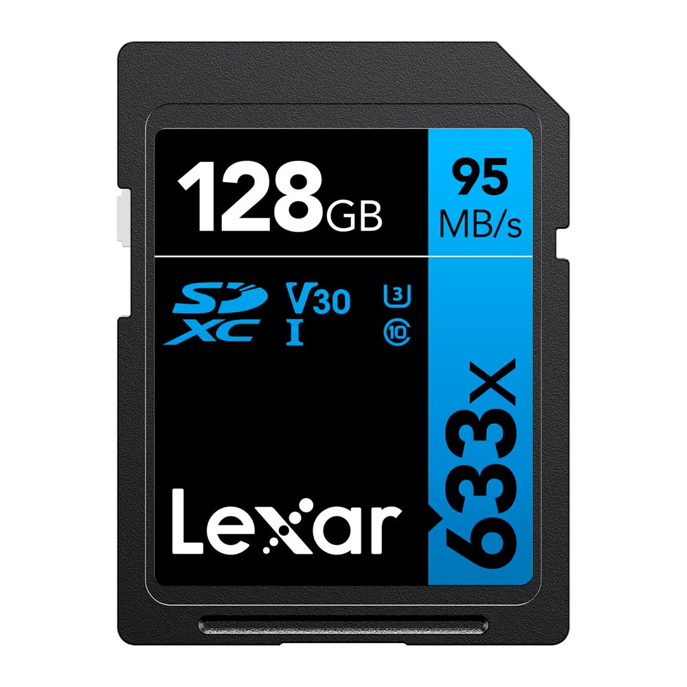 Cartão de Memória SD Lexar Blue Series 633X C10 U3 V30 4K UHD 128GB no Paraguai - Visão Vip ...