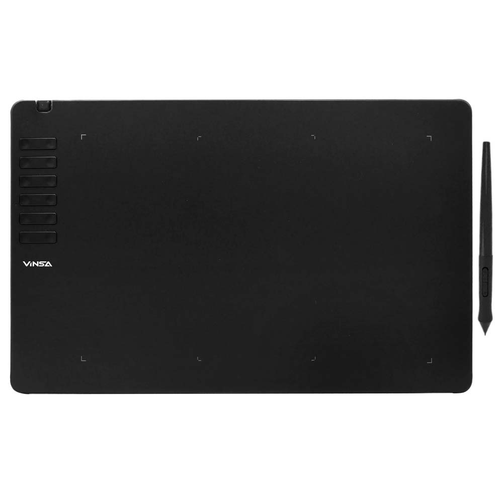 Mesa Digitalizadora Vinsa T1161 Graphic Tablet 14" - Preto no Paraguai ...