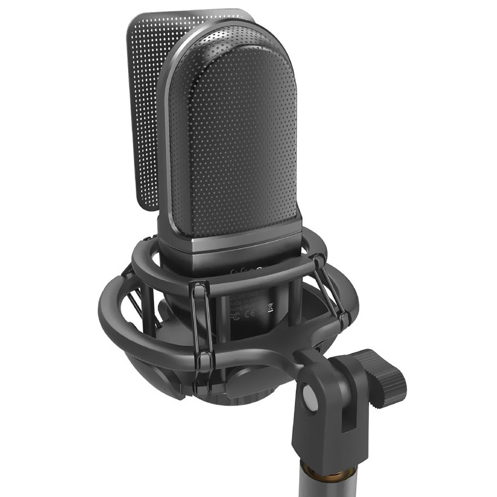 Microfone Fifine K726 Recording Condenser Cardiod XLR - Preto no Paraguai - Visão Vip ...