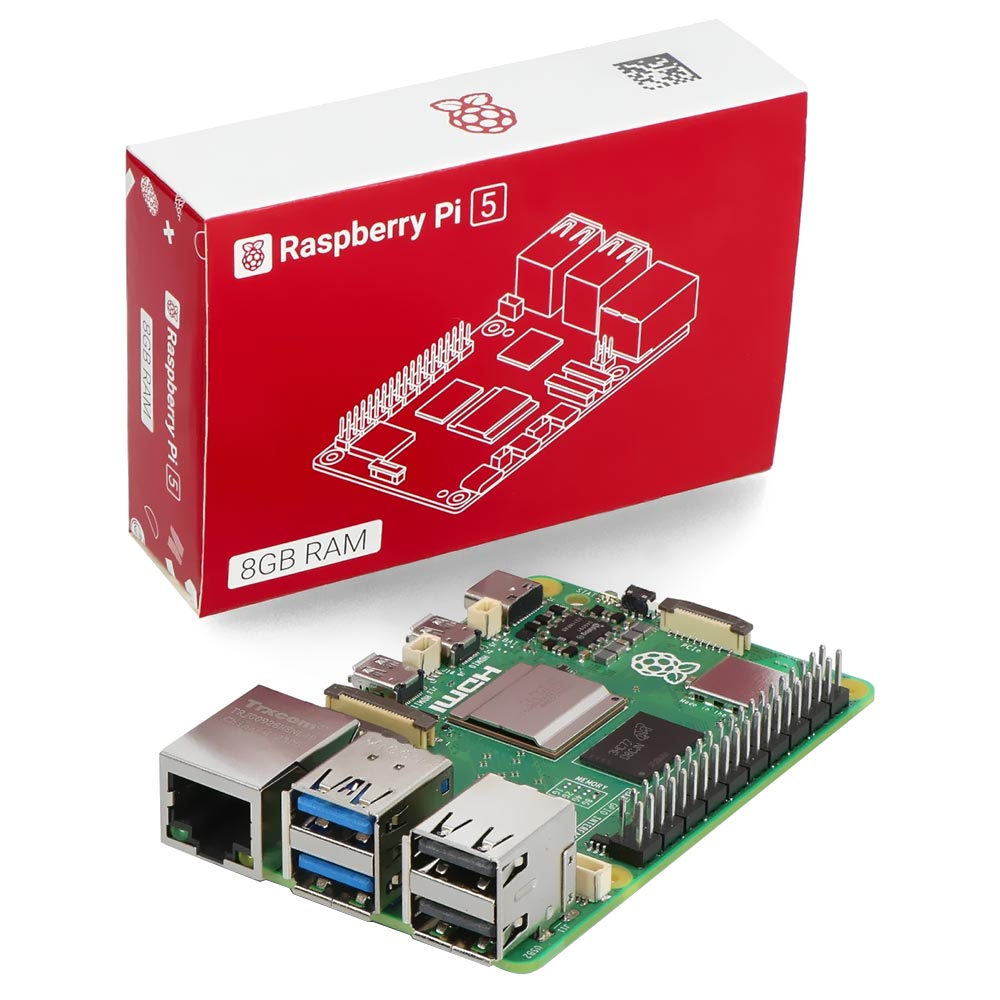Mini Pc Raspberry Pi 5 8gb De Ram No Paraguai Visão Vip Informática