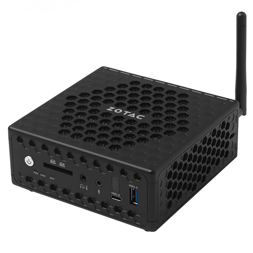Mini PC Zotac ZBOX-CI325NANO-U Intel Celeron N3160 de 1.6GHz (Memória e ...