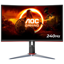 Monitor Gamer Mtek M27SFV240C 27" Full HD LED Curvo 240Hz / 1Ms - Preto ...