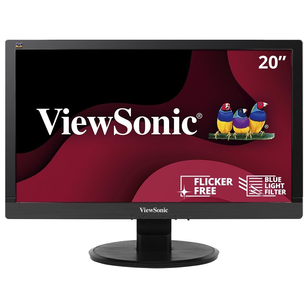 Monitor ViewSonic VA2055SM 20" Full HD LED 60Hz / 25Ms - Preto no ...