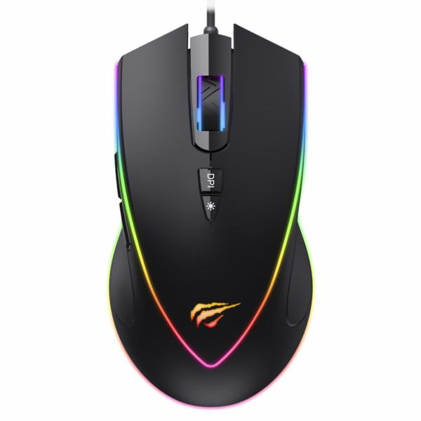 Mouse Gamer Havit Gamenote HV-MS1017 USB / RGB - Preto no Paraguai - Visão Vip Informática ...