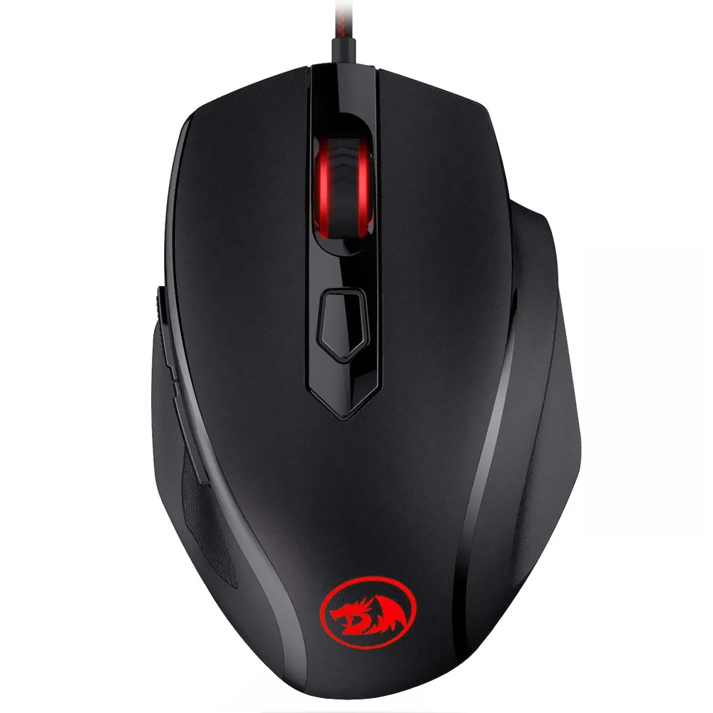 Mouse Gamer Redragon M709-1 Tiger 2 USB / LED - Preto no Paraguai - Visão Vip Informática ...