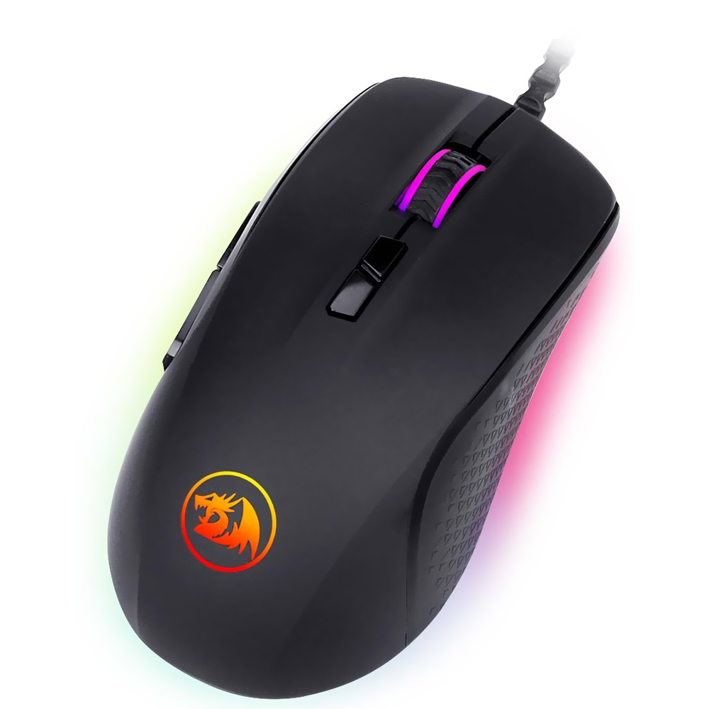 Mouse Gamer Redragon M718-RGB Strom Rage USB / RGB - Preto no Paraguai ...