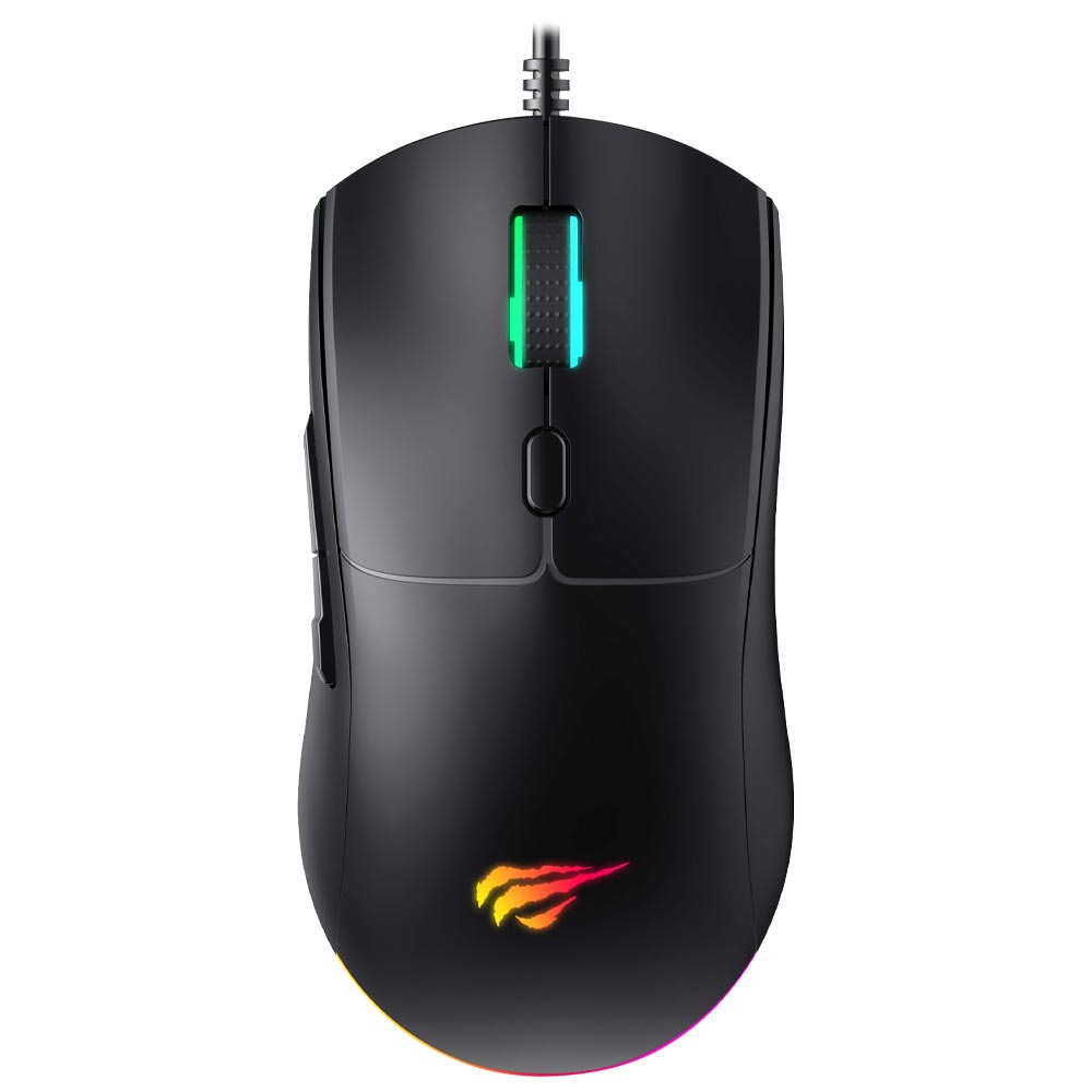 Mouse Havit Gamenote MS1030 USB / RGB - Preto no Paraguai - Visão Vip Informática - Compras no ...
