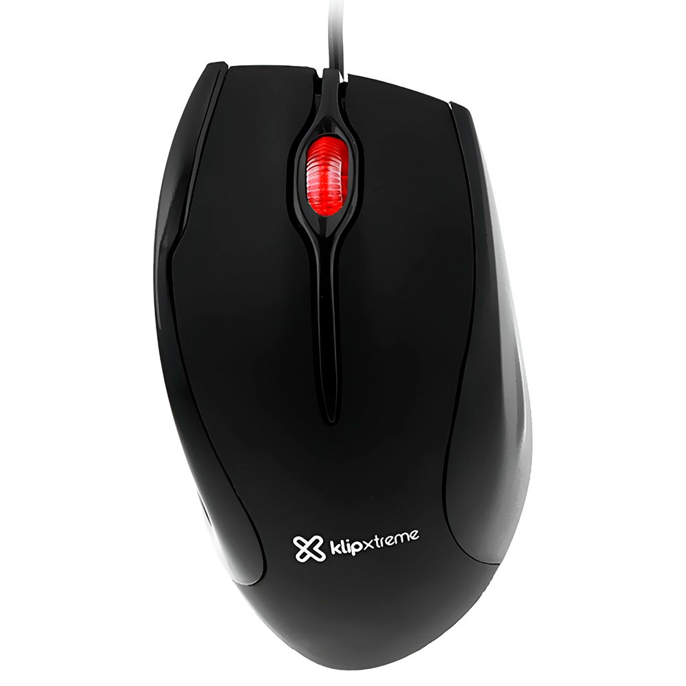 Mouse Klip KMO-104 Ebony USB - Preto no Paraguai - Visão Vip Informática - Compras no Paraguai ...