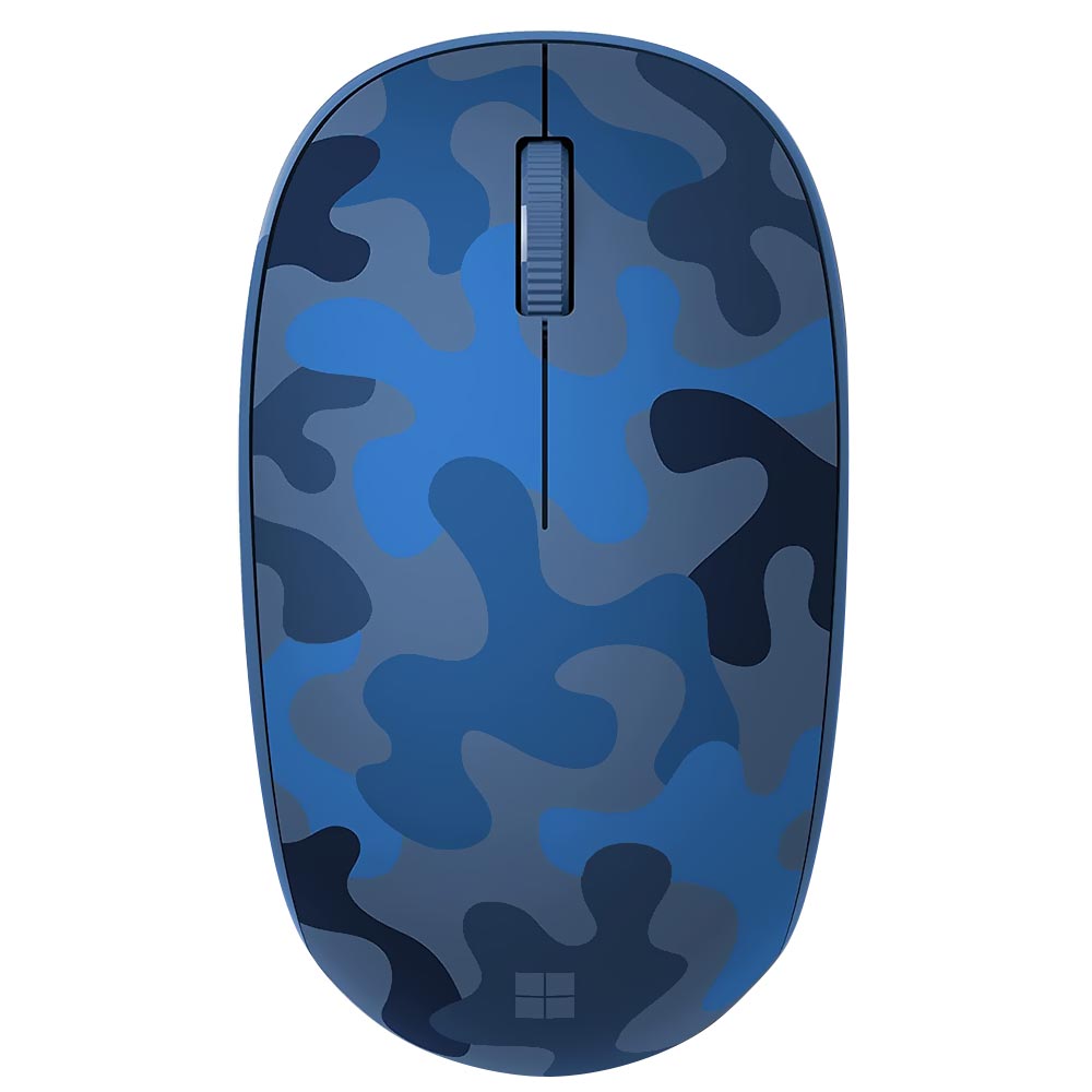 Mouse Microsoft 1929 Wireless / Bluetooth - Azul Camuflado (8KX-00002 ...