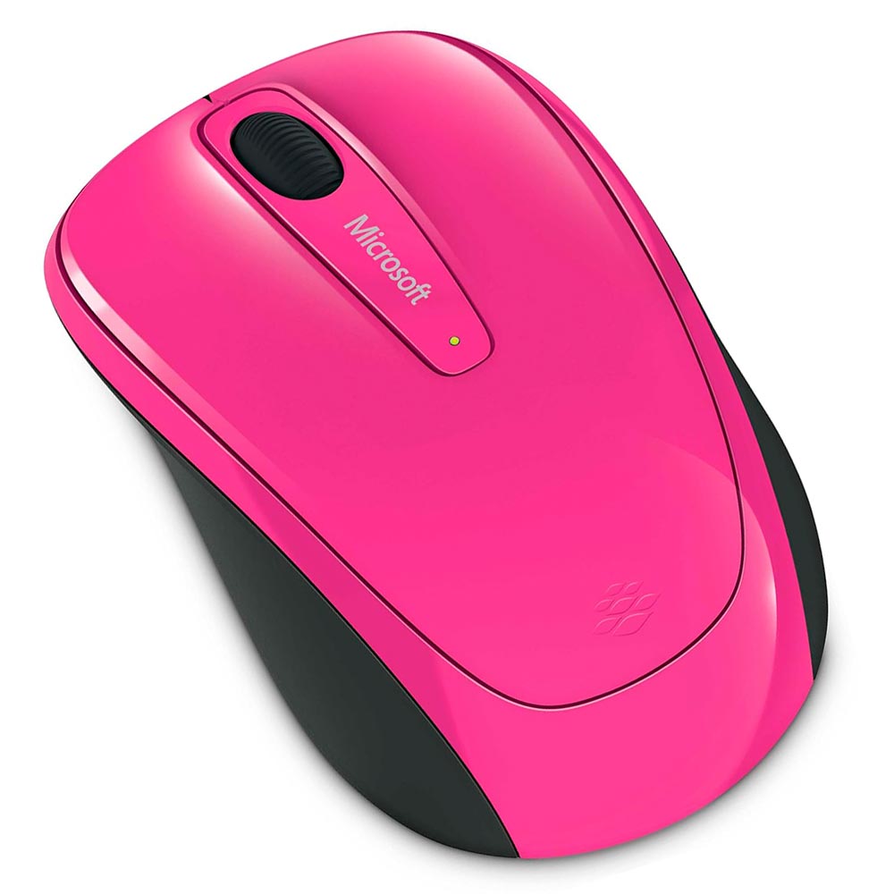 Mouse Microsoft 3500 / Wireless - Pink (GMF-00278) no Paraguai - Visão ...