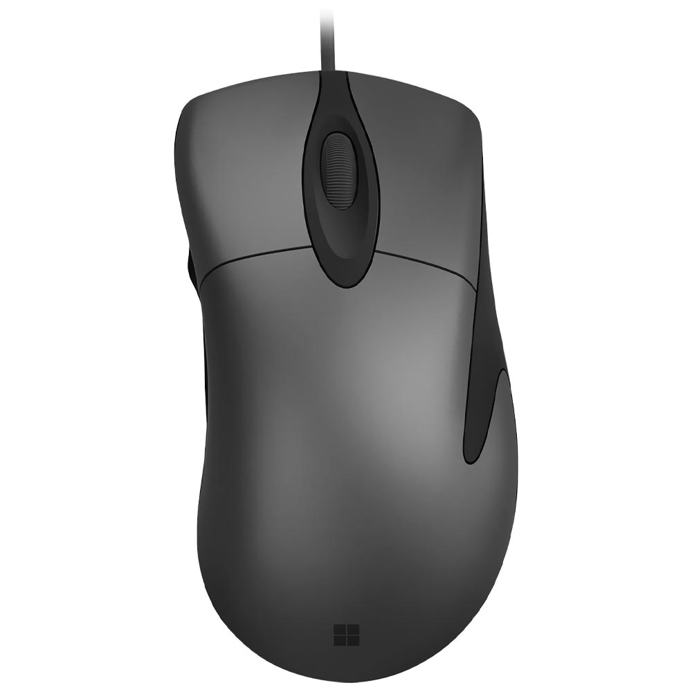 Mouse Microsoft Classic / Com Fio - Preto / Cinza (HDQ-00001) no ...