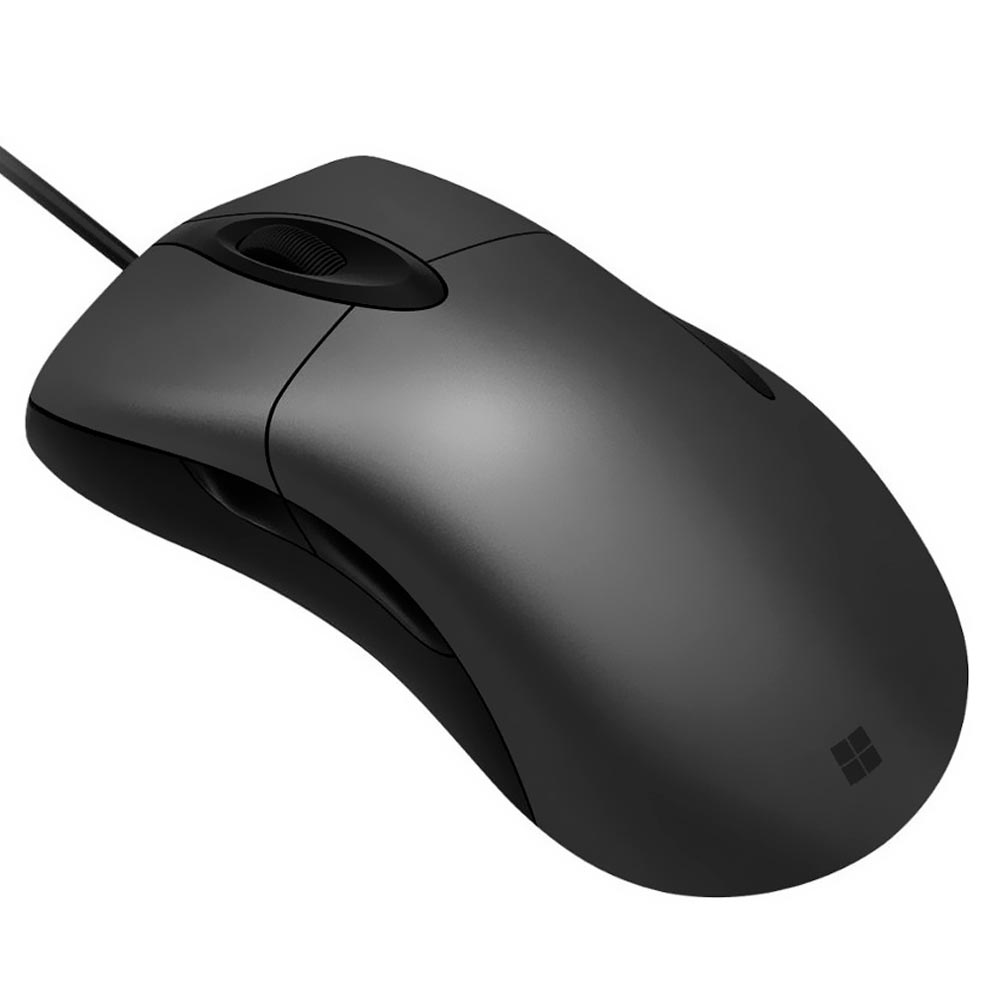 Mouse Microsoft Classic USB - Preto / Cinza (HDQ-00001) no Paraguai ...