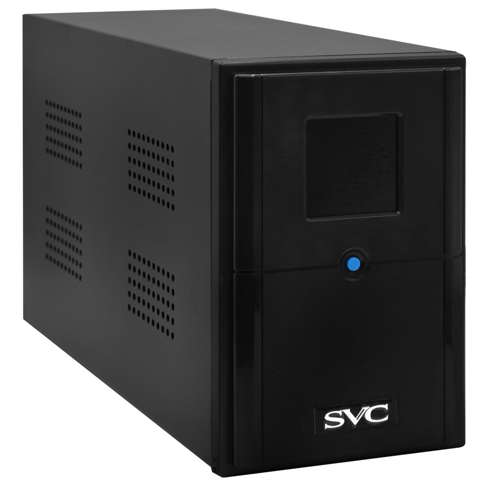 Nobreak SVC V-2000-LCD-US / 2000VA / 1200W - 220V no Paraguai - Visão Vip Informática - Compras ...