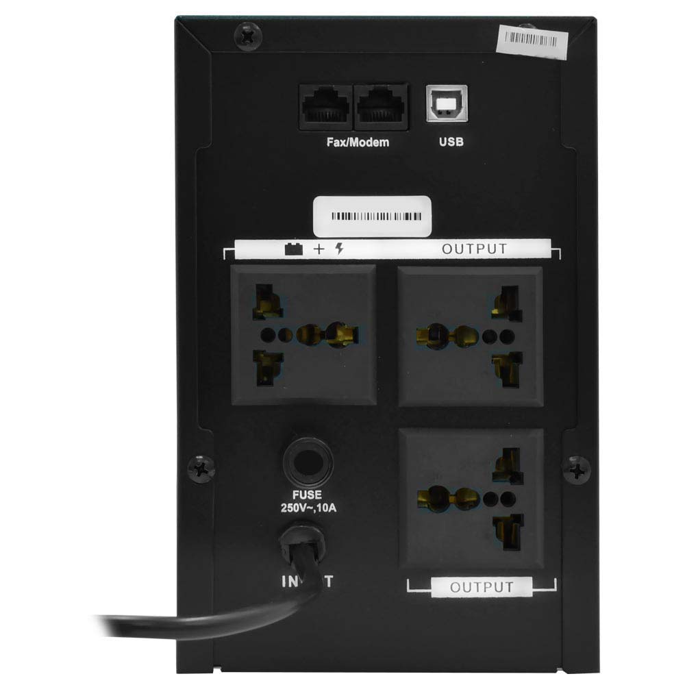 UPS NOBREAK SVC V-1200-LCD-EU 1200VA/720W USB 110VOLTS no Paraguai - Visão Vip Informática ...