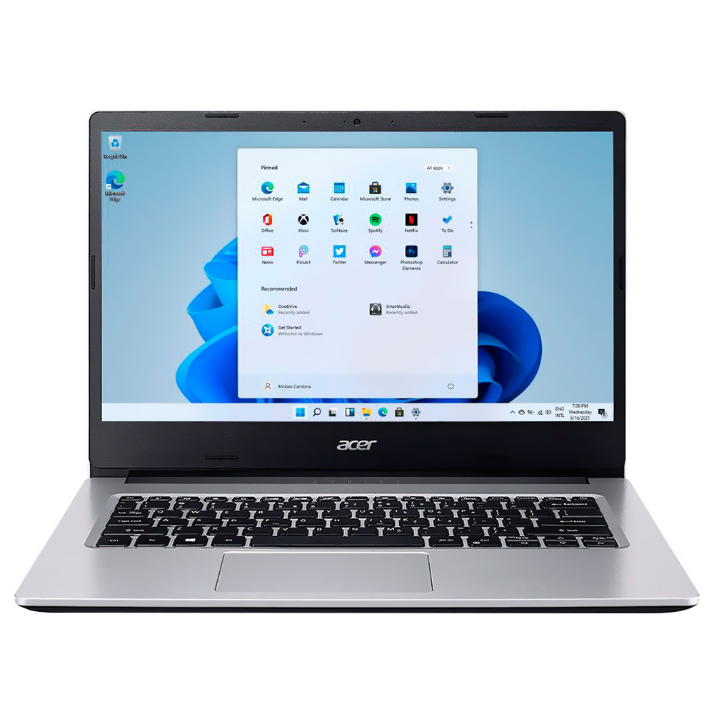 Notebook Acer A114-33-C6W2 Intel Celeron N4500 de 1.1GHz Tela HD 14 ...
