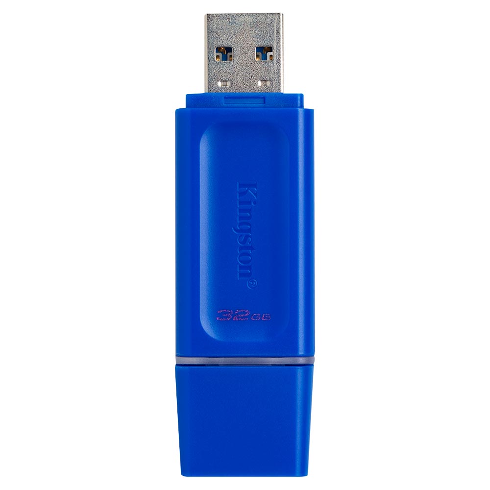 Pendrive Kingston Exodia 32GB USB 3.2 - Azul (KC-U2G32-7GB) no Paraguai ...