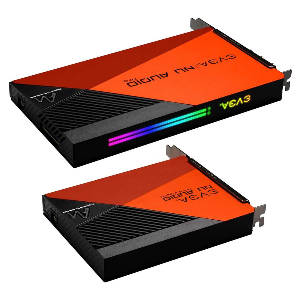 Placa de Som EVGA Nu Áudio Pro 7.1 Lifelike Gaming RGB Gen 2 / RCA ...