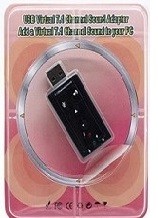 PLACA SOM USB 7.1 CHANNEL no Paraguai - Visão Vip Informática - Compras no Paraguai - Loja de ...