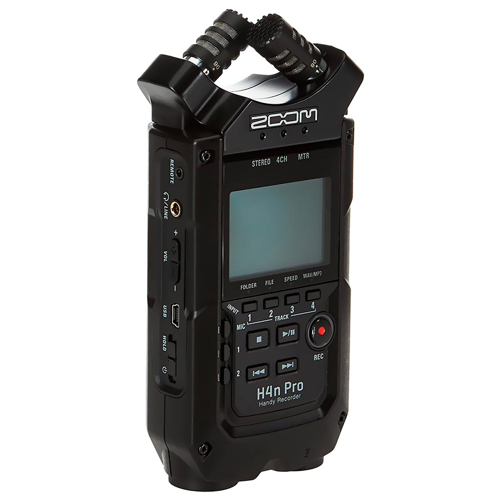 GRAVADOR DE AUDIO ZOOM H4N PRO PRETO no Paraguai - Visão Vip ...