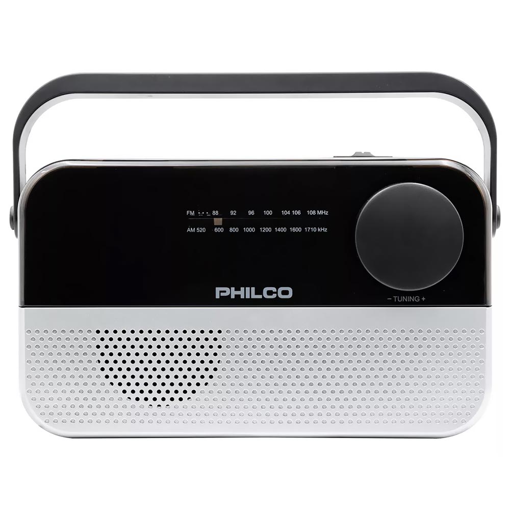 Rádio Portátil Philco PRR1010BT-SL Bluetooth / AM / FM / Aux - Preto ...