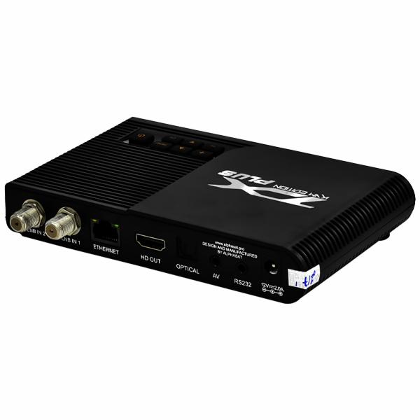 RECEPTOR DIGITAL FTA ALPHASAT TX PLUS KVM EDITION HD WIFI/HDMI/USB/LAN ...