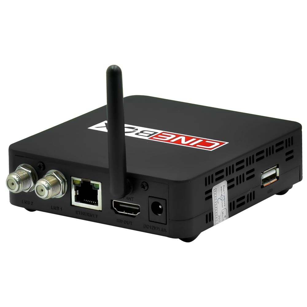 RECEPTOR DIGITAL FTA CINEBOX FANTASIA SII WIFI/IKS/SKS/HDMI/USB/LAN ...