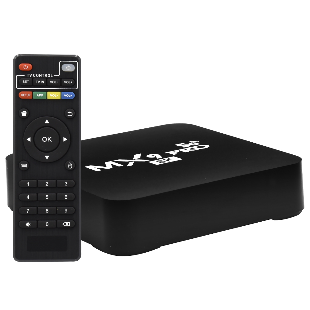 RECEPTOR DIGITAL TV BOX MX9 PRO 5G 8K UHD 8GB/128GB/IPTV/WIFI/HDMI/USB ...