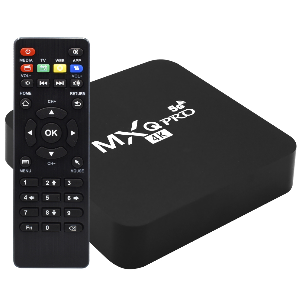 RECEPTOR DIGITAL TV BOX MXQ PRO 4K 5G 16GB/256GB/IPTV/WIFI/HDMI/USB/LAN ...