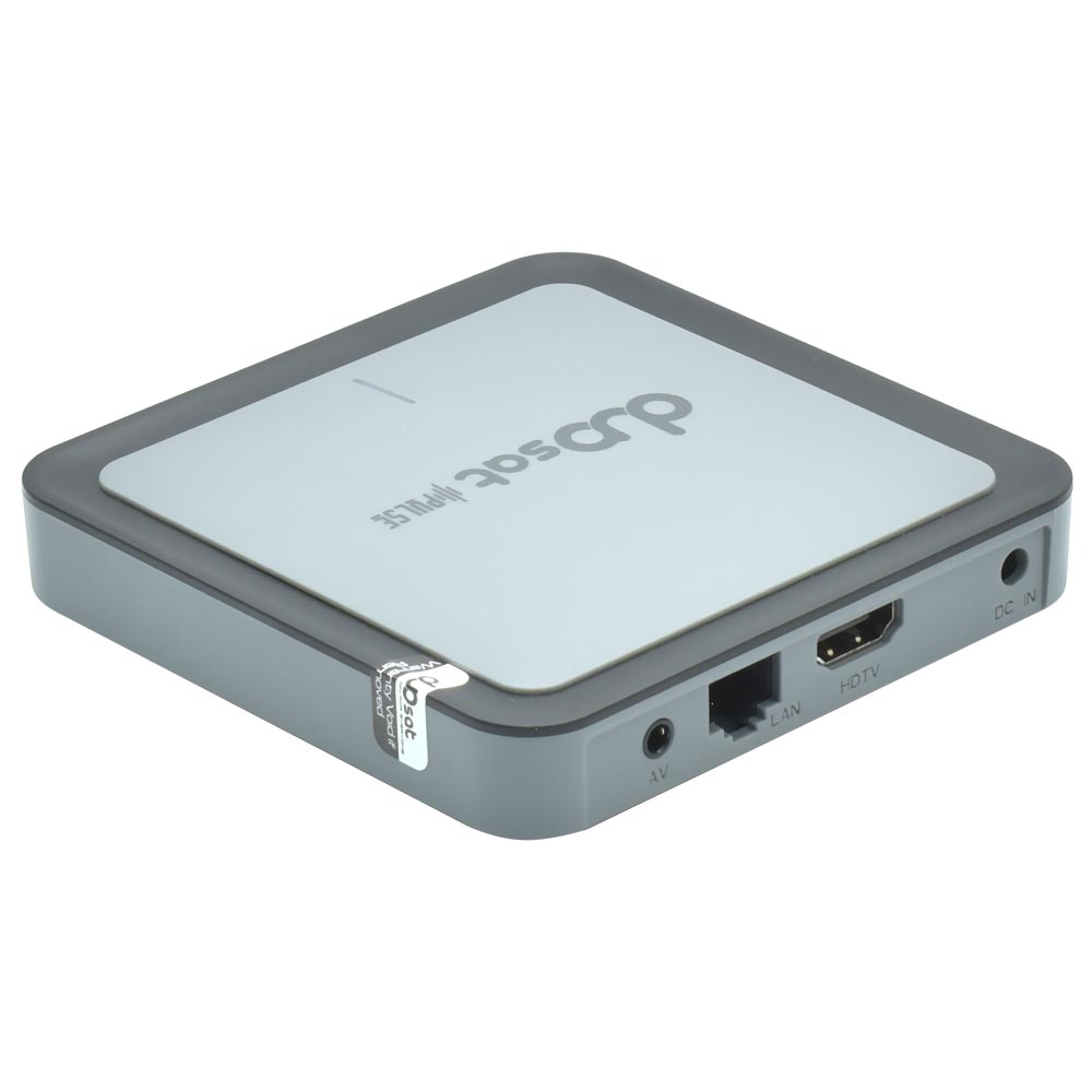 Receptor Iptv Duosat Pulse 2GB de RAM / 32GB / 4K - Cinza / Preto no ...