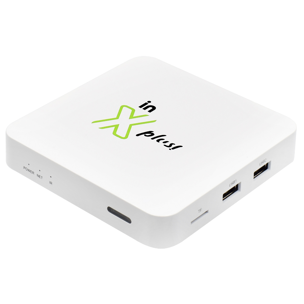 Receptor Iptv In X Plus 2GB de RAM / 8GB / UHD / 8K - Branco no Paraguai - Visão Vip Informática ...