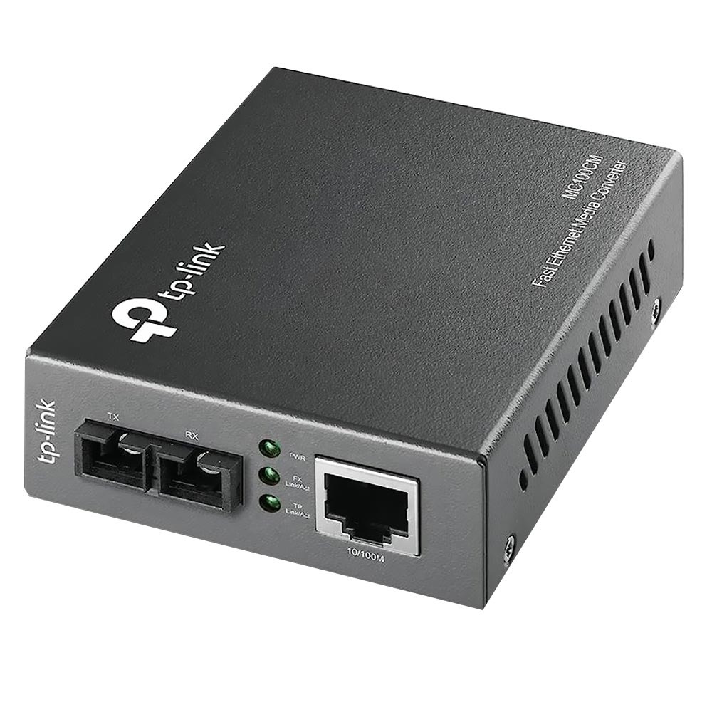 Conversor de mídia multimodo Tp-link MC100CM - 10/100Mbps no Paraguai ...