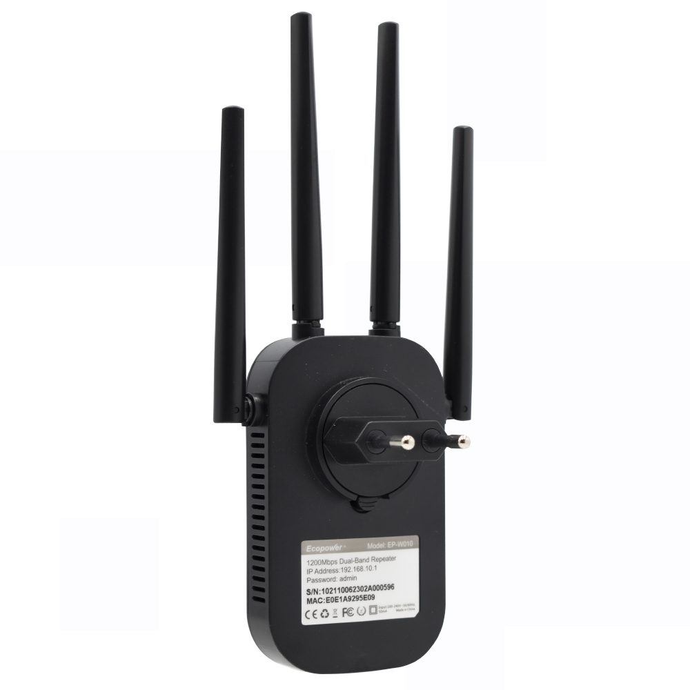 Repetidor de Sinal Ecopower EP-W010 Dual Band / 2.4GHz / 5GHz ...