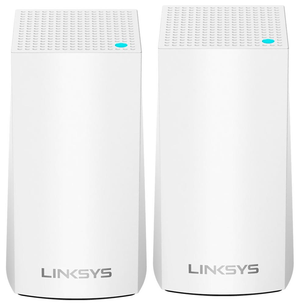 Roteador Linksys WHW0102 Whole Home Mesh AC1300 / Wifi 5 / Dual Band (Kit com 2) no Paraguai ...