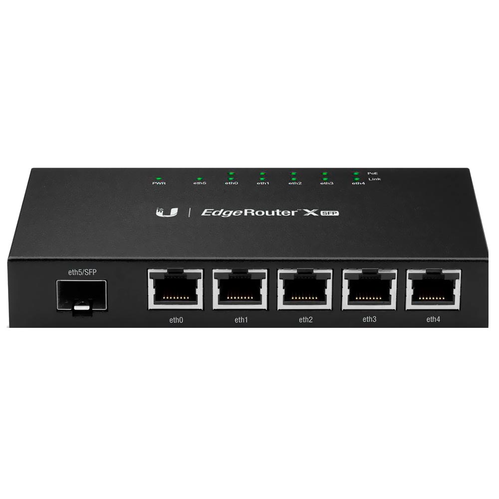 WIR. UBNT ER-X-SFP BR EDGEROUTER X 6-PORTS RJ45 GIGABIT no Paraguai - Visão Vip Informática ...