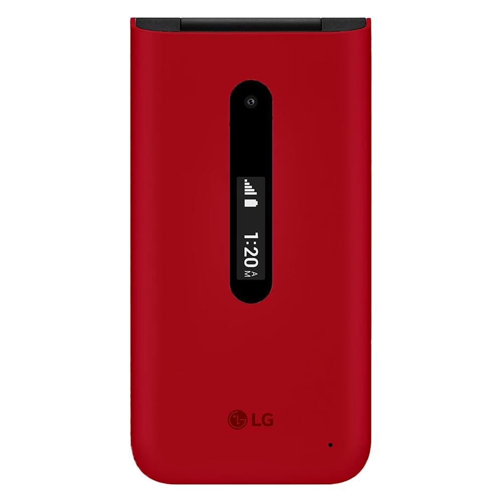 Celular LG Folder 2 LM-Y120K Tela 2.8" / Dual Sim - Vermelho no Paraguai - Visão Vip Informática ...