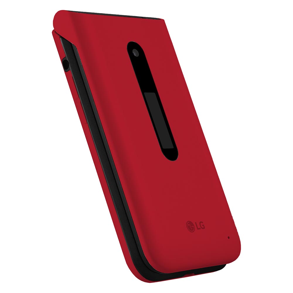 Celular LG Folder 2 LM-Y120K Tela 2.8" / Dual Sim - Vermelho no Paraguai - Visão Vip Informática ...