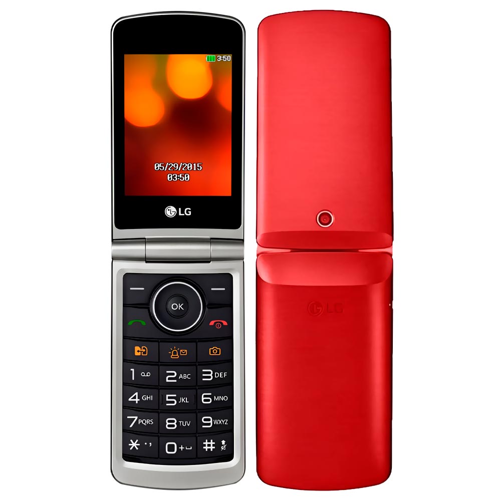 Celular LG G360 Tela 3" / Dual Sim - Vermelho no Paraguai - Visão Vip ...