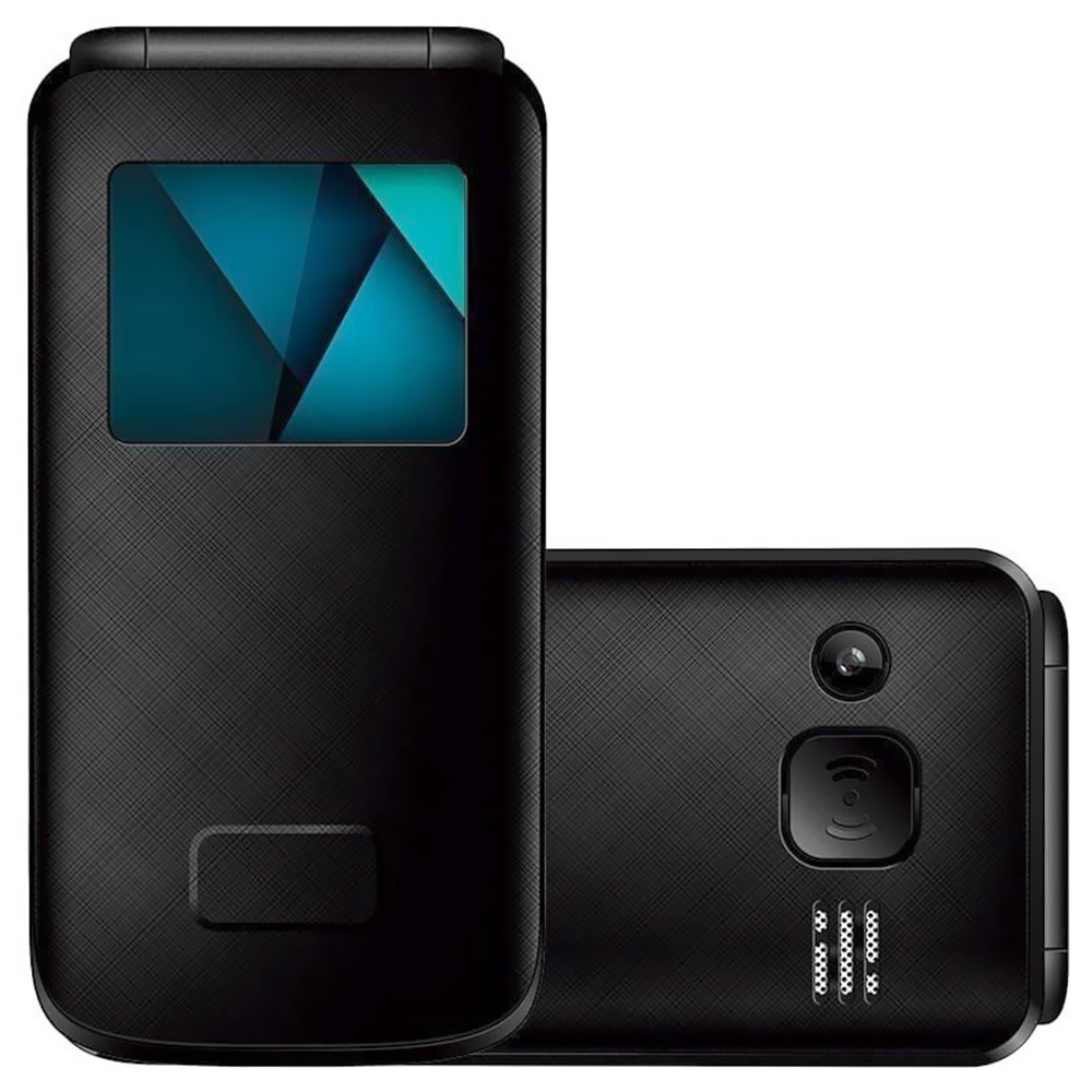 Celular Multilaser Flip Vita Lite P9142 850/1900 / Dual Sim - Preto no Paraguai - Visão Vip ...
