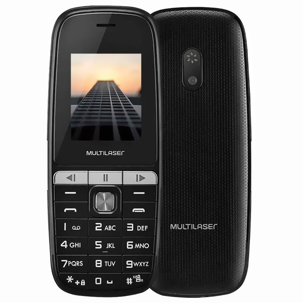Celular Multilaser Up Play P9076 Tela 1.8" / Dual Sim - Preto no ...