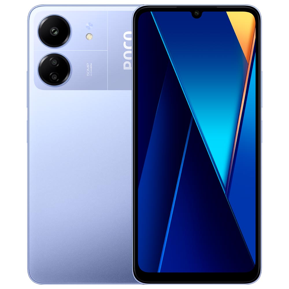 Celular Xiaomi POCO C65 8GB de RAM / 256GB / Tela 6.74" / Dual Sim LTE - Pastel Azul (Índia) no ...