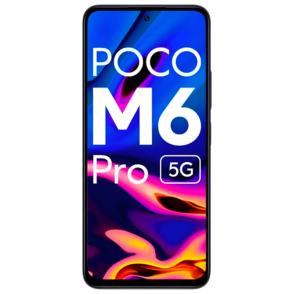 Celular Xiaomi POCO M6 Pro 5G 8GB de RAM / 256GB / Tela 6.79" / Dual Sim - Power Preto (Índia ...