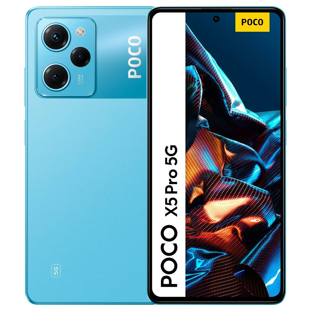Celular Xiaomi POCO X5 Pro 5G 6GB de RAM / 128GB / Tela 6.67" / Dual Sim - Horizon Azul (India ...