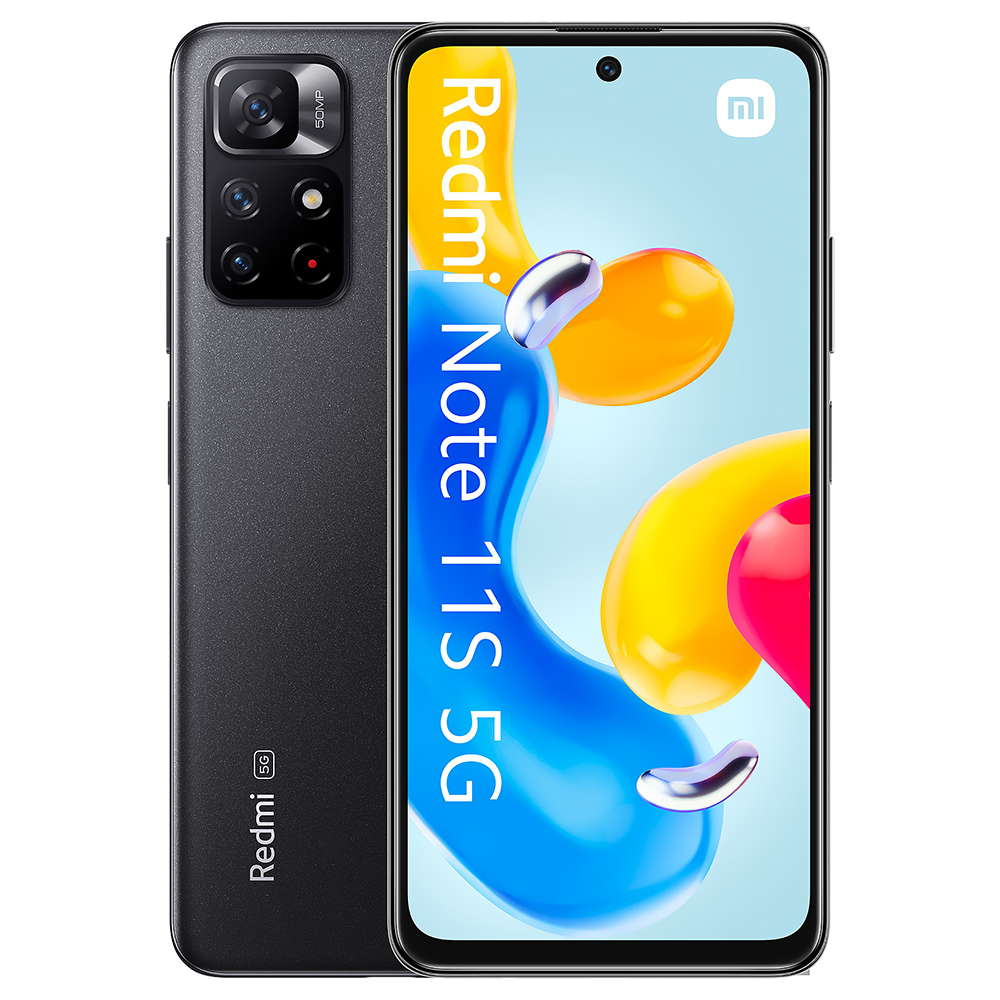 Celular Xiaomi Redmi Note 11S 5G 4GB de RAM / 128GB / Tela 6.6" / Dual Sim LTE - Midnight Preto ...